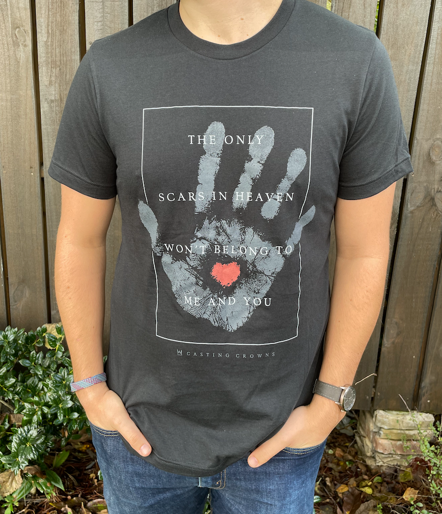 SCARS Black Tee – Casting Crowns Online Store